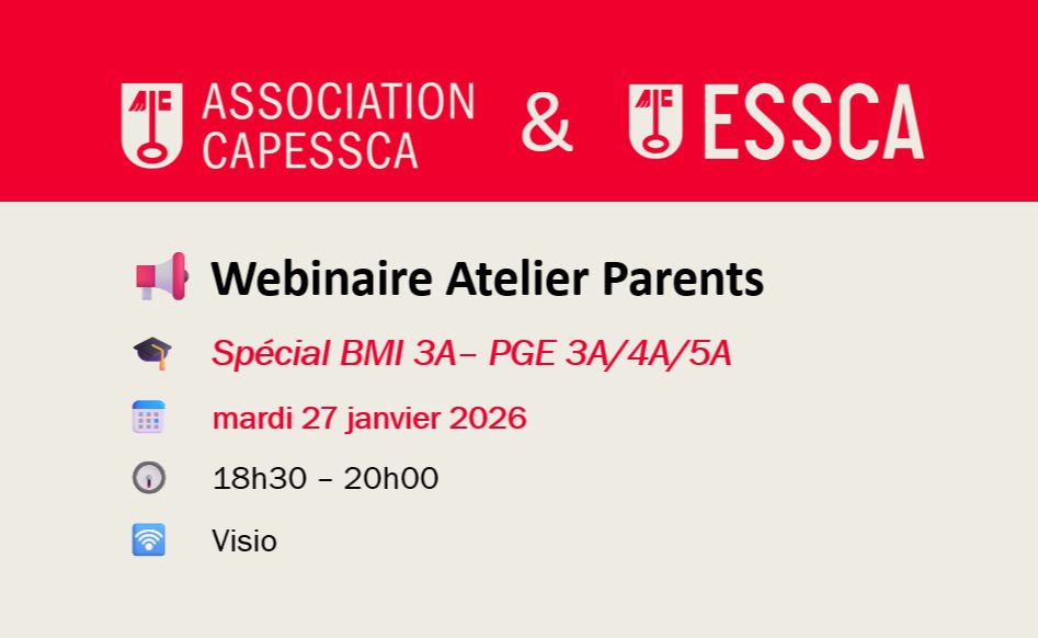 Webinaire Parents ESSCA 3A 4A 5A
