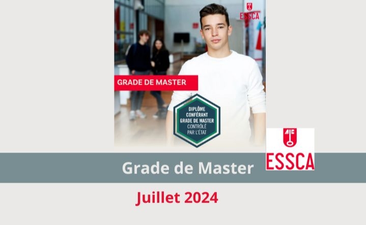 Renouvellement du Grade Master pour le programme Grande Ecole